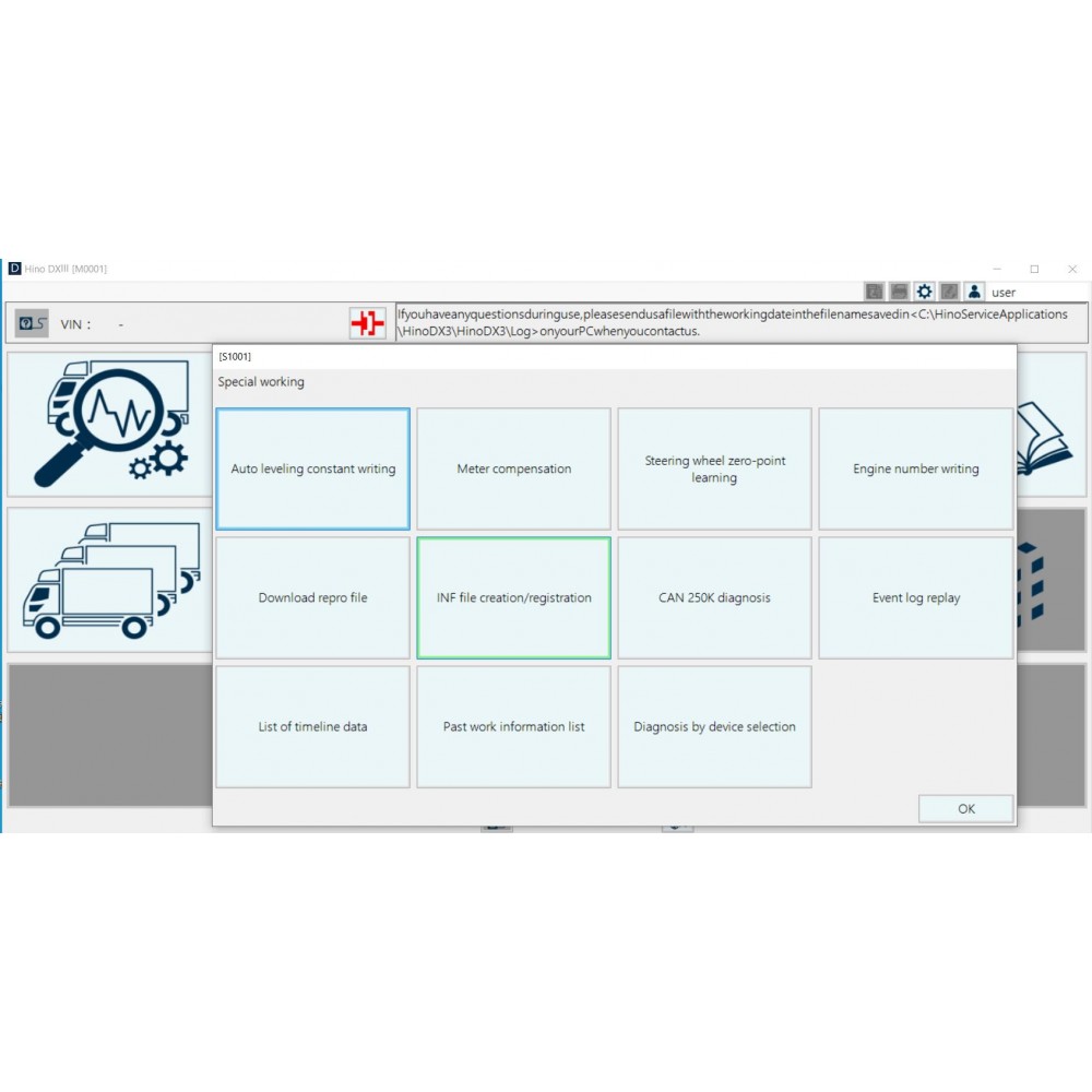 HINO DX3 DX III 1.24.3 HINO Truck Diagnostic Software 2024.05