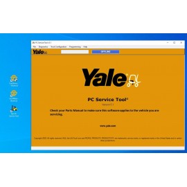 Yale PC Service Tool V5.1 Forklift Diagnostic Software 2023