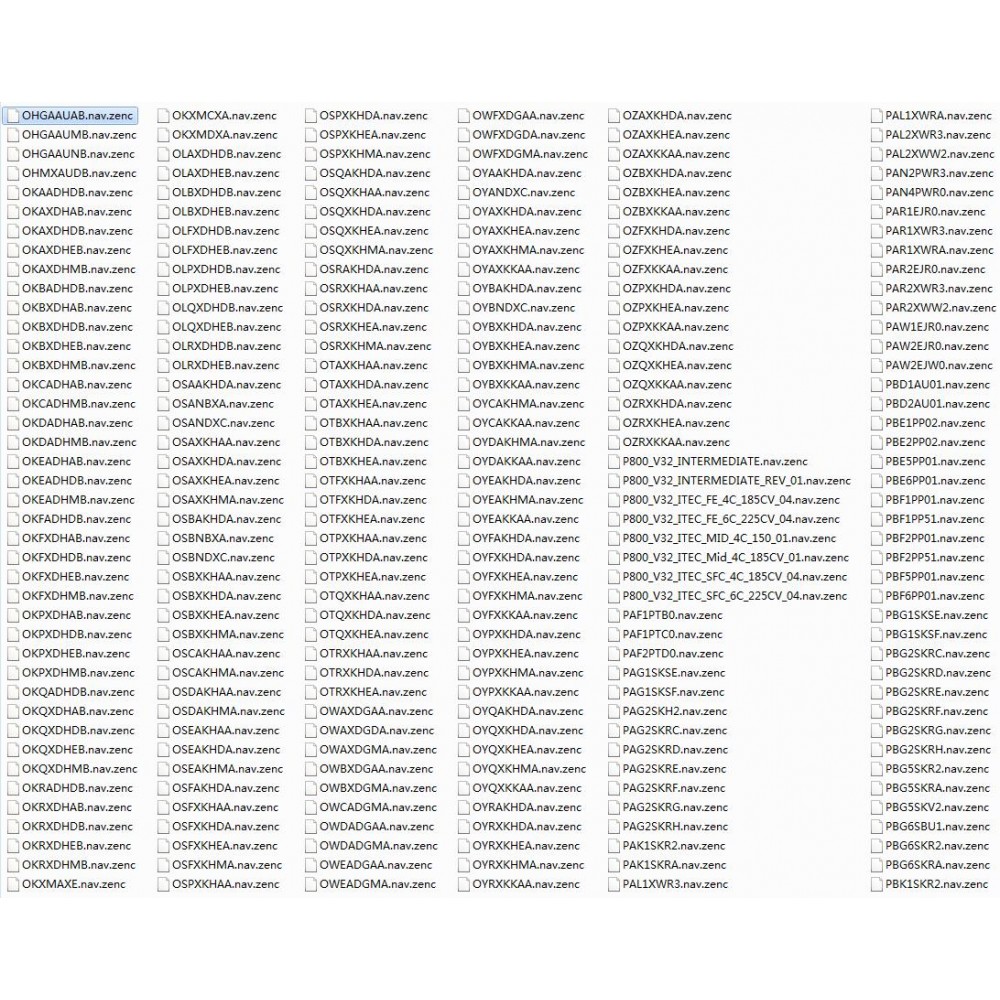 NavKal Programming Calibration Files 2021.11