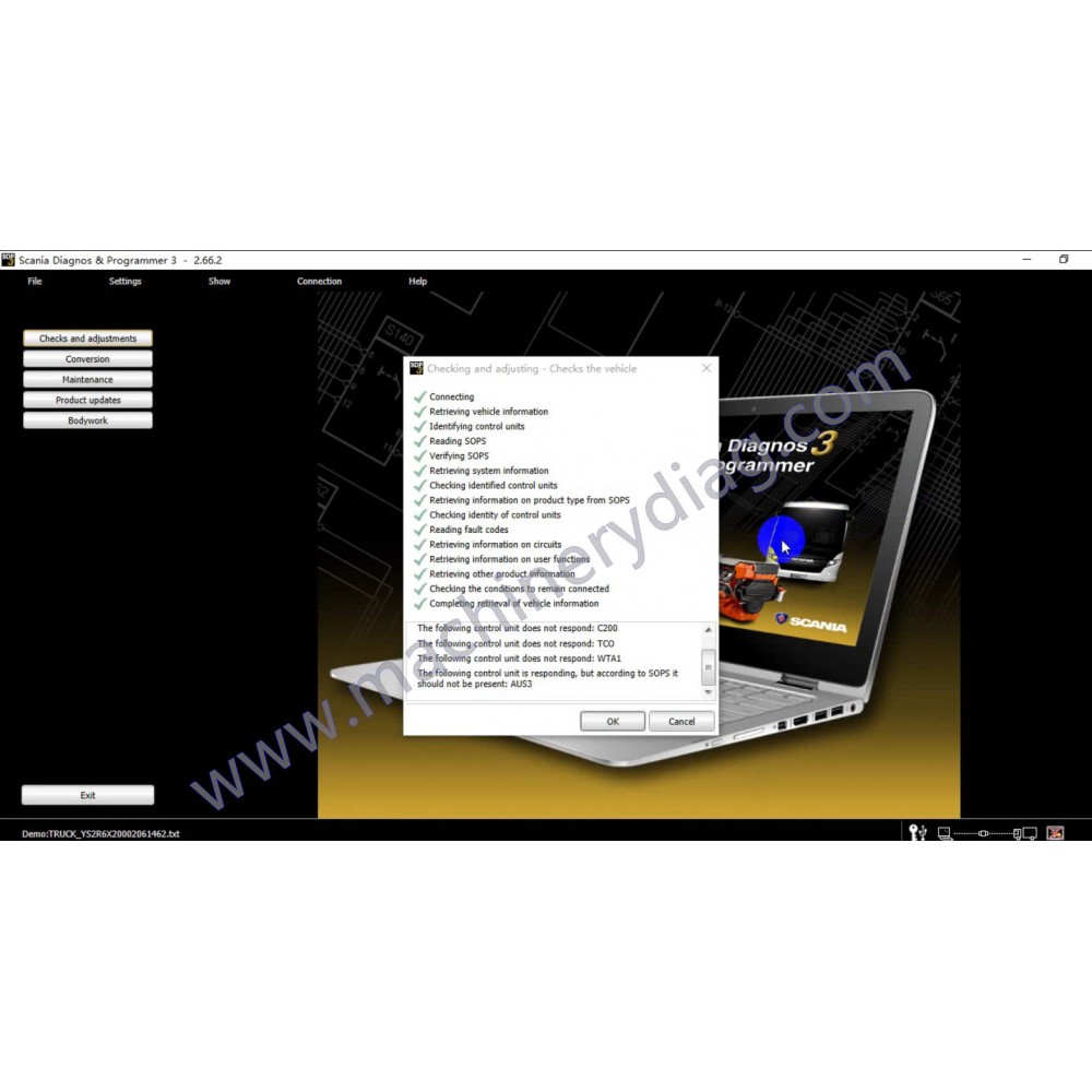 Scania SDP3 2.66.2 Diagnostics for Scania Truck/Industry and Marine 2025.09