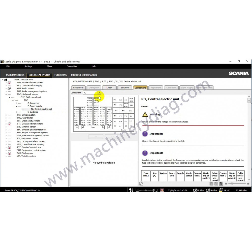 Scania SDP3 2.66.2 Diagnostics for Scania Truck/Industry and Marine 2025.09